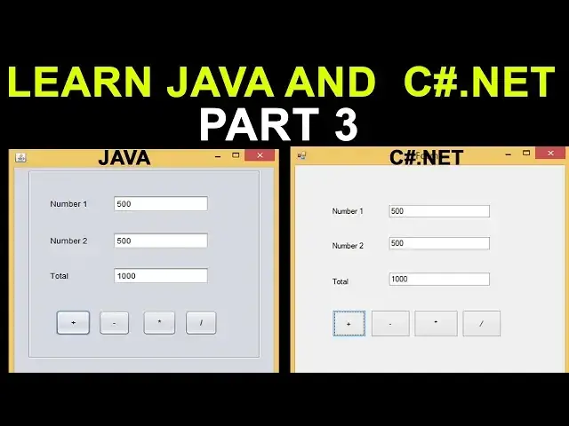c#.net step by step projects 1