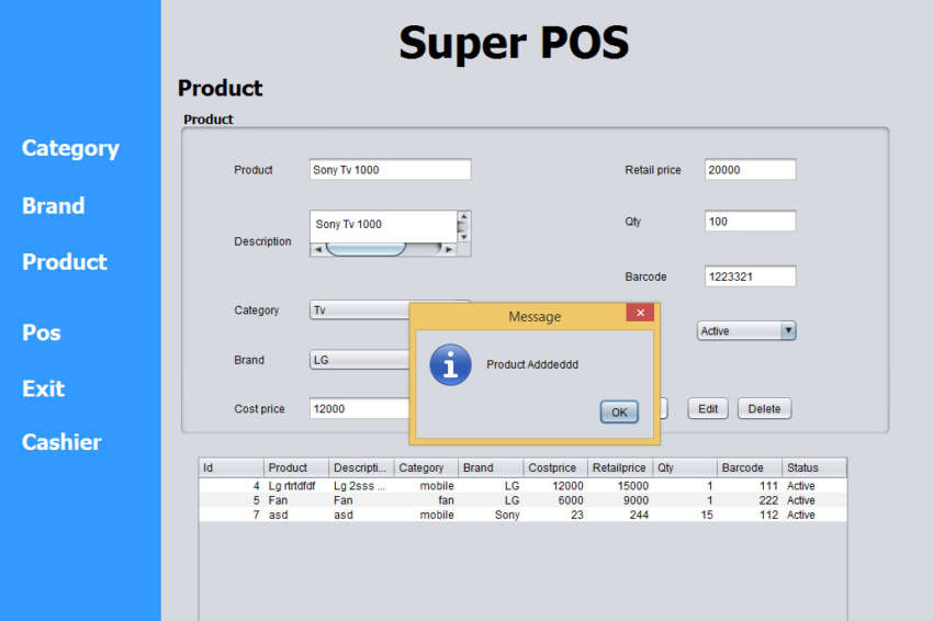 Java Project Inventory Management System - Tutusfunny