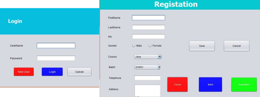 Student Management System Project in Java Mysql - Tutusfunny