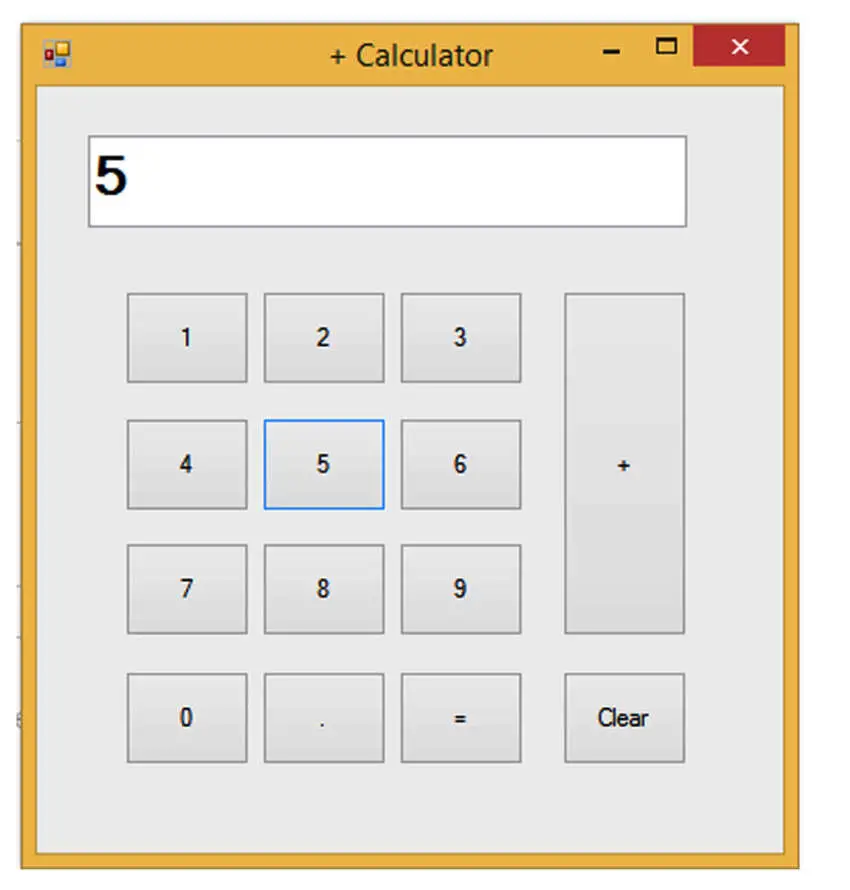 How to make calculator in C#.net - Tutusfunny