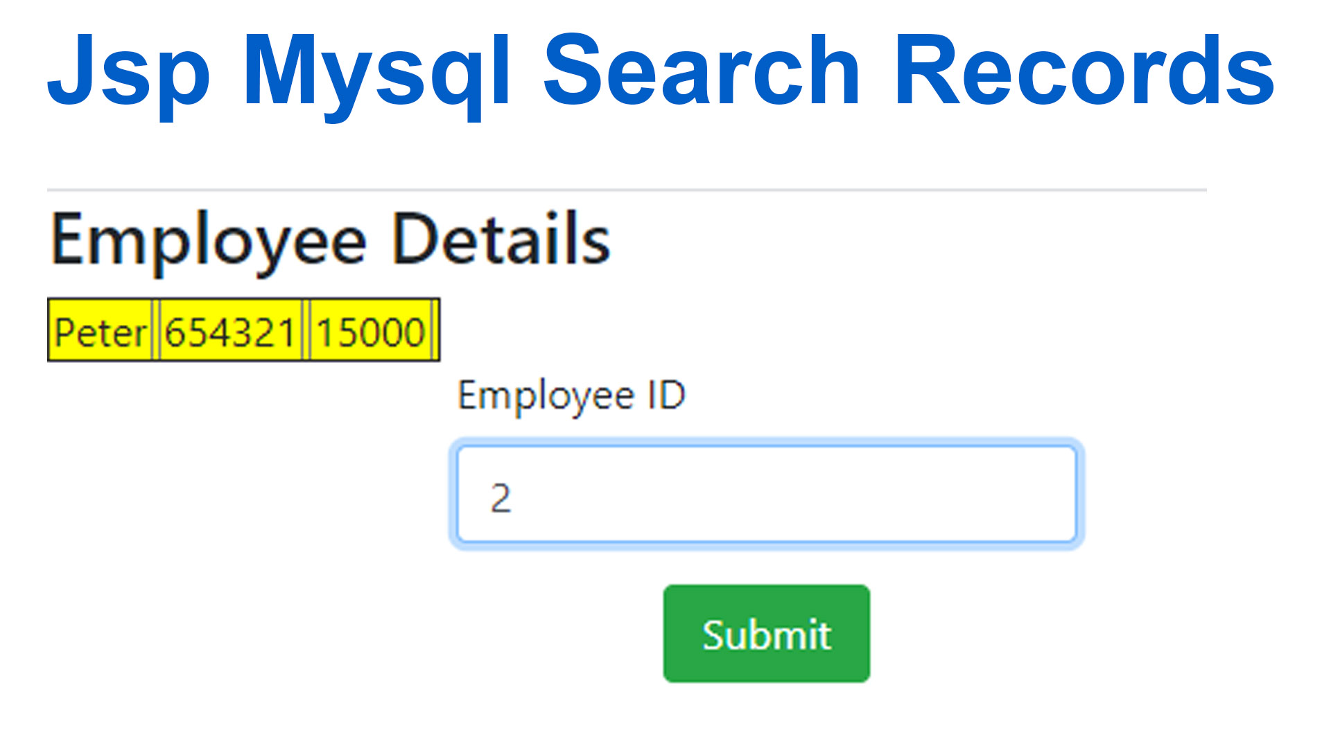 Jsp Mysql Search Records - Tutusfunny Jsp Mysql Search Records - Tutusfunny