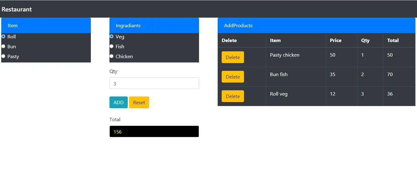 Restaurant Pos System Using Php Jquery Tutusfunny