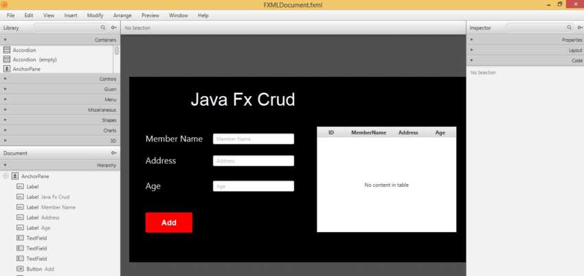 JavaFx Project Step by Step - Tutusfunny