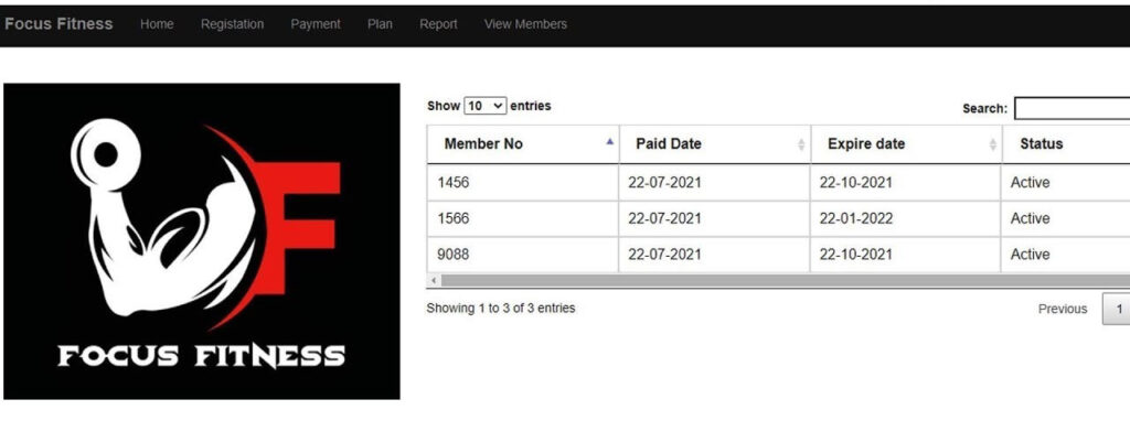 Gym Management System Using Php Mysql Tutusfunny