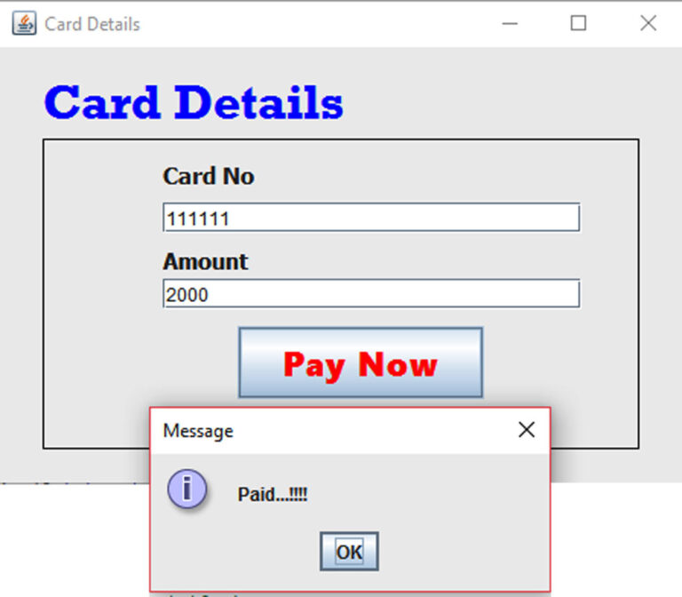 Online Payment System using Java Mysql - Tutusfunny Online Payment System using Java Mysql - Tutusfunny