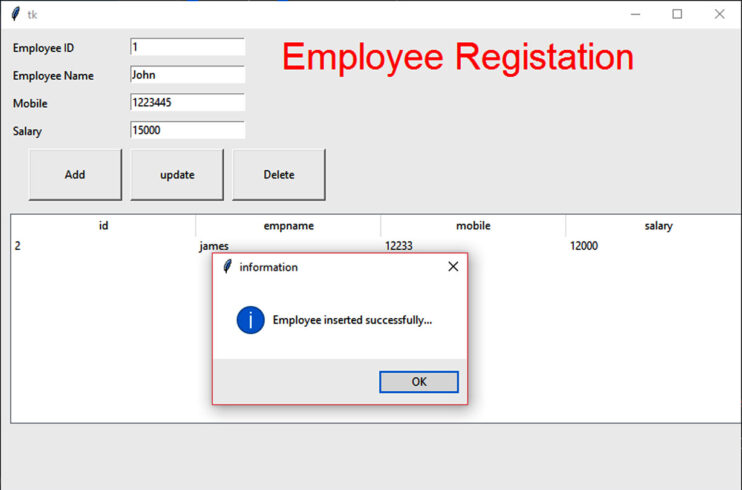 Python Crud Tkinter Step By Step Mysql Database Tutusfunny