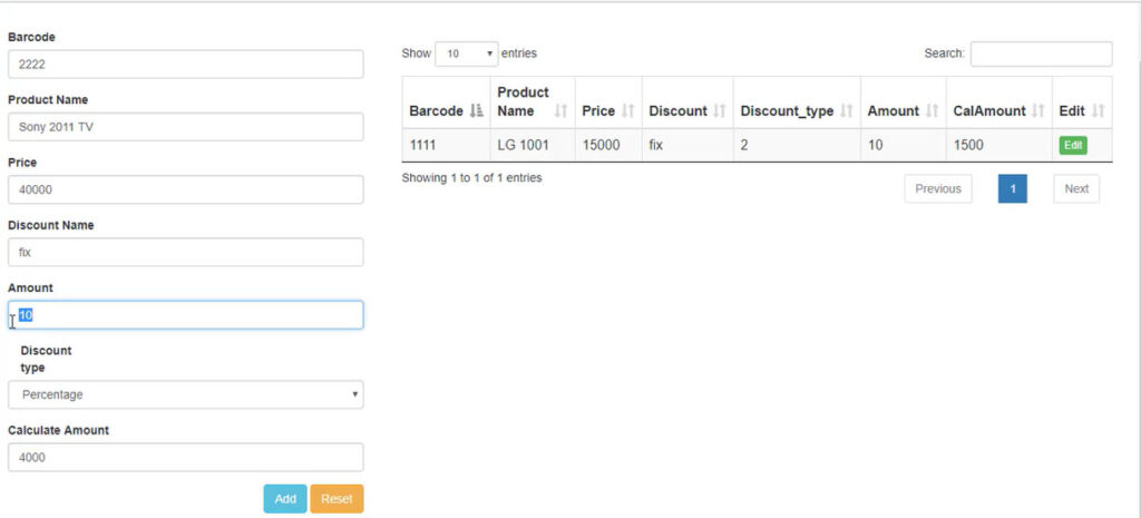 Php Ajax Point Of Sales System Tutusfunny