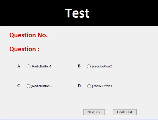 Online Examination System Project in Java MsAccess - Tutusfunny