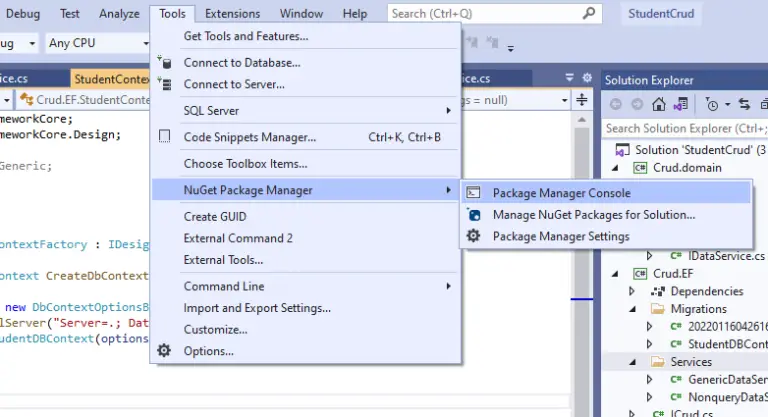 Wpf Entity Framework Core Mvvm Project Step By Step Tutusfunny