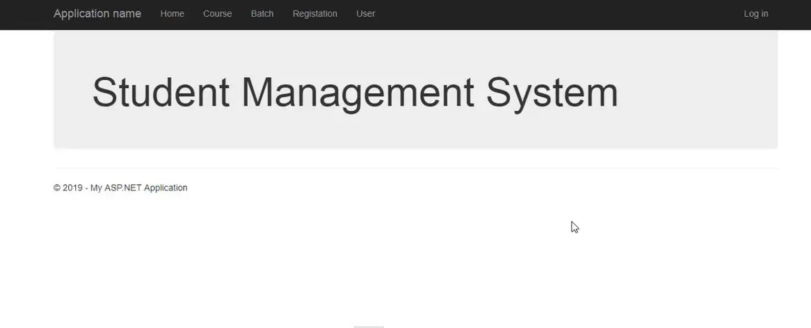Student Management System Project Asp.net MVC - Tutusfunny