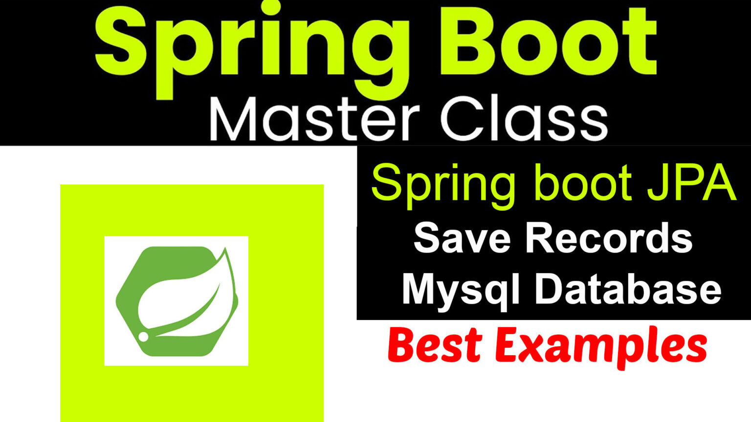 Spring boot JPA Save records to Mysql database - Tutusfunny