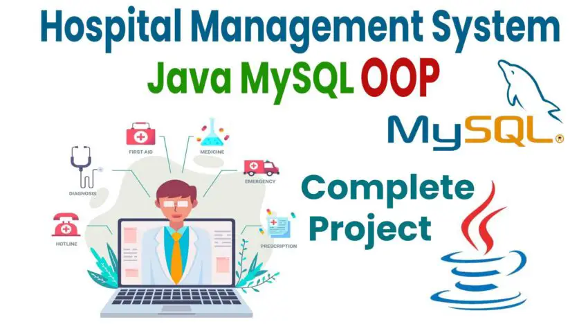 Hospital Management System using OOP Java and MySQL - Tutusfunny