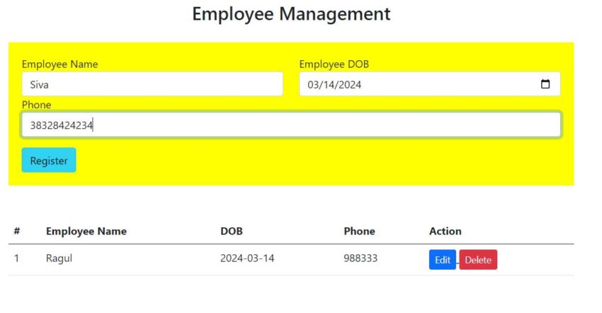 Laravel 11 Crud Application Tutusfunny