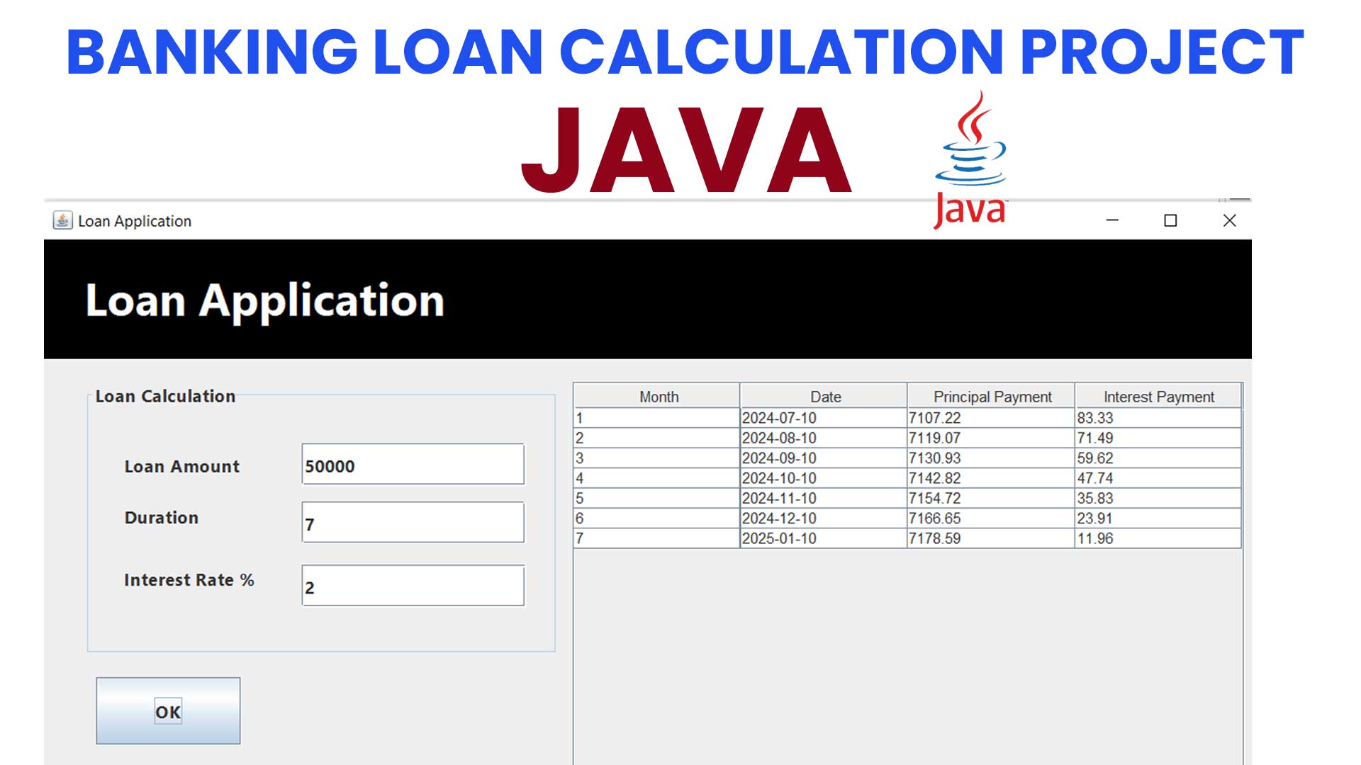 Banking Loan Calculation Project using Java - Tutusfunny Banking Loan Calculation Project using Java - Tutusfunny