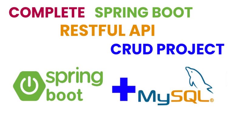 Complete Spring Boot RESTful API CRUD Project Tutorial - Tutusfunny