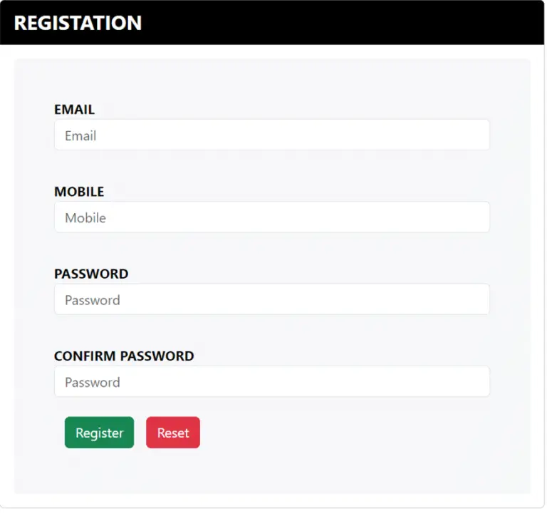 Create a Professional Login & Registration Form using HTML & CSS ...