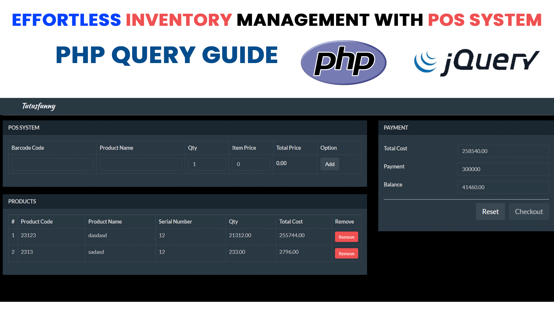 Enhancing Inventory Management with a POS System and PHP Queries ...