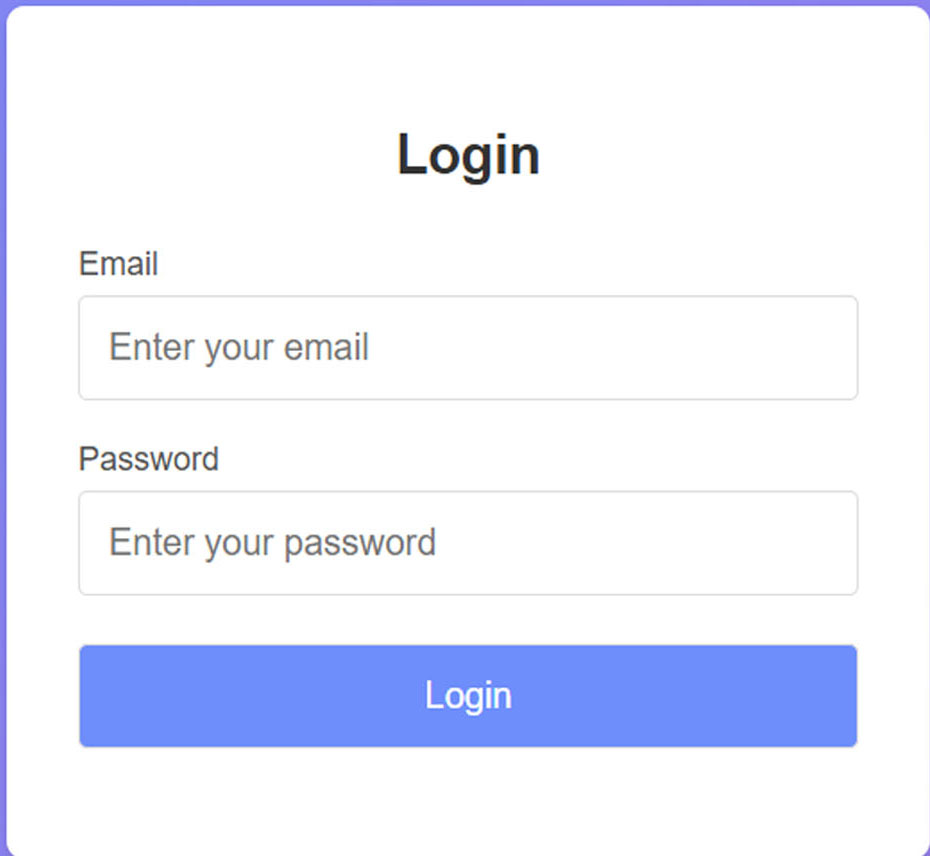 Creating A Beautiful Login Form Design Using React Tutusfunny