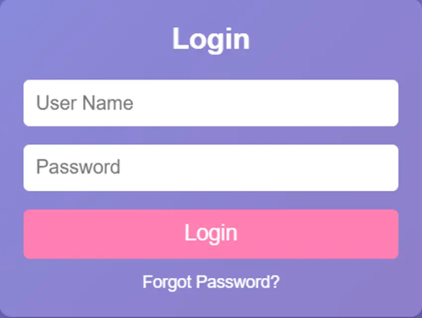 Build Your First Responsive Login Form Using HTML and CSS FlexBox ...